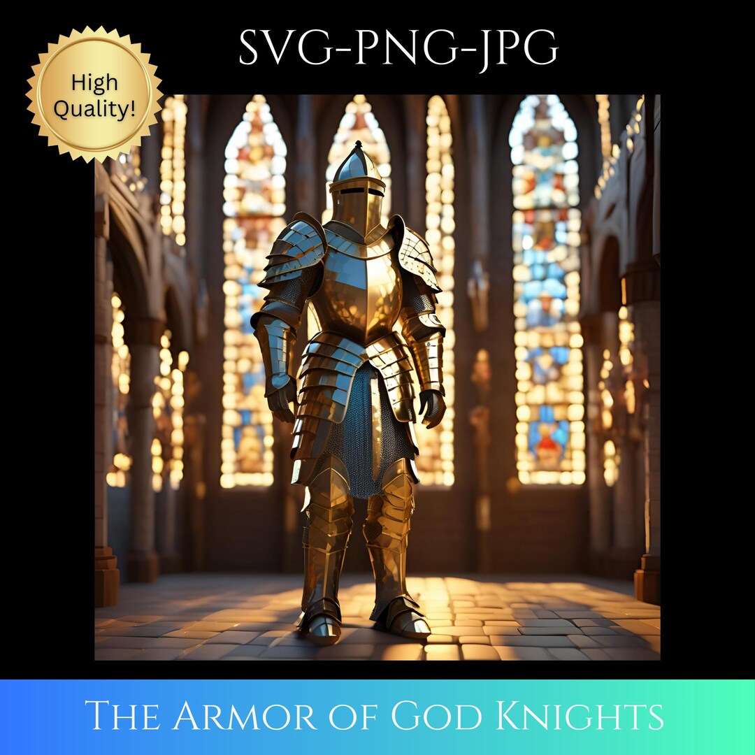 Armor of God SVG Bundle, Knight Armor of God Cliparts, Knight Cliparts ...