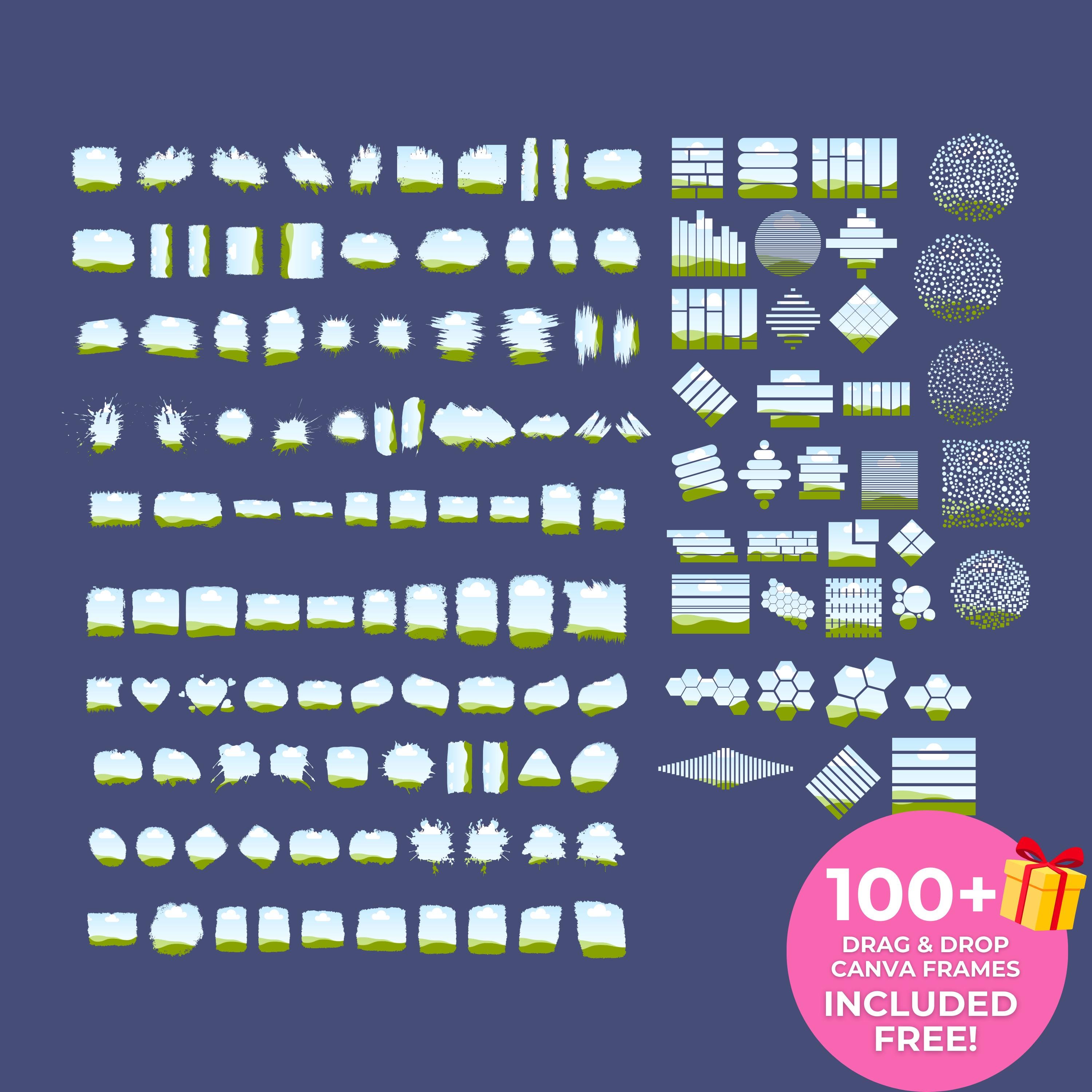 2026 Calendar Editable Template, Month at a Glance Photo Calendar, 3 ...