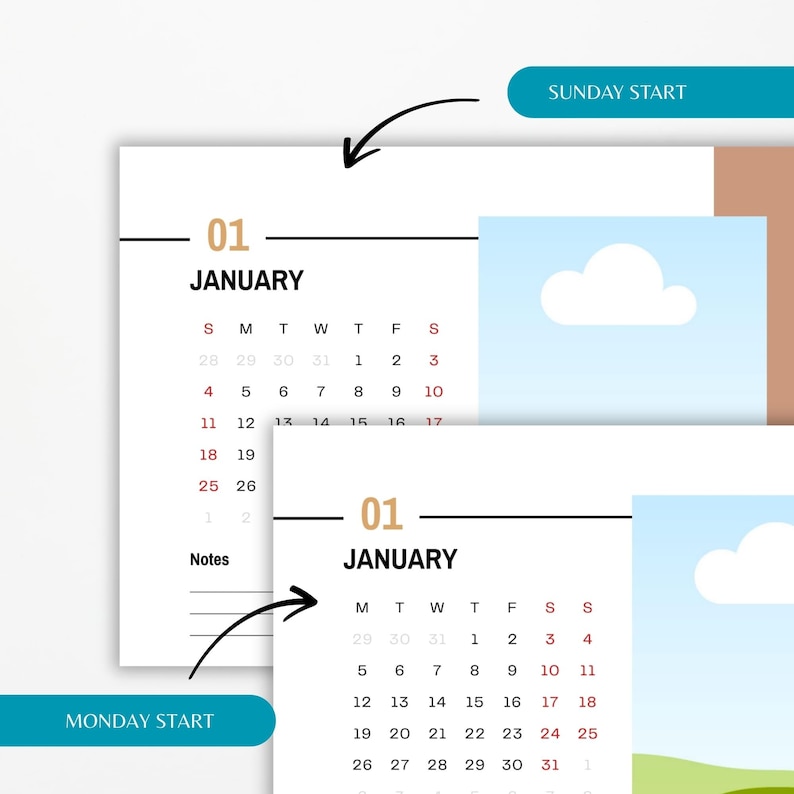 2026 Nurse Desk Calendar | Editable Canva Template | Medical & Hospital ...