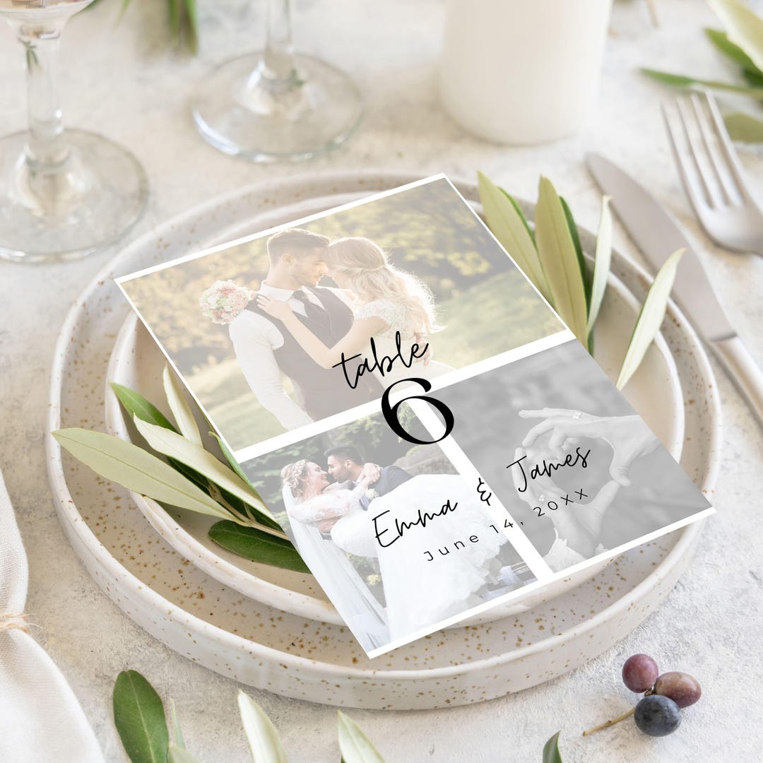 Wedding Seating Chart Sign Templates: Editable Tabel Numbers, Canva ...