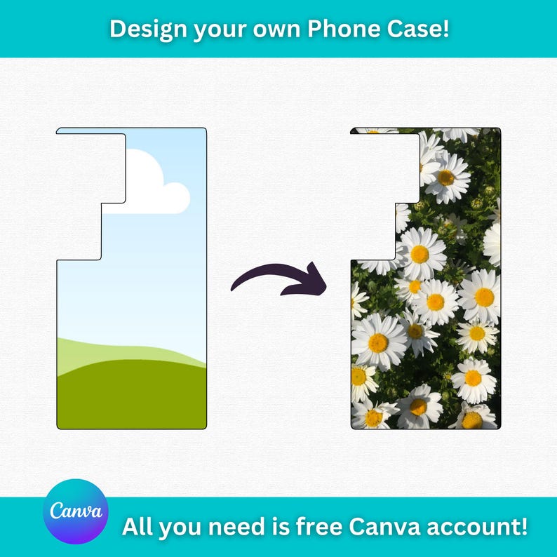Editable Phone Case Template: Galaxy S24 Ultra, S24+, S23 Ultra, S23 ...