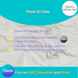 Editable Gift Tag Templates, Gift Tag Svg Bundle, Editable Canva Tag ...
