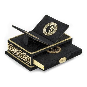 Personalized Quran Set With Desk Stand Quran Stand Islamic Gift Set ...