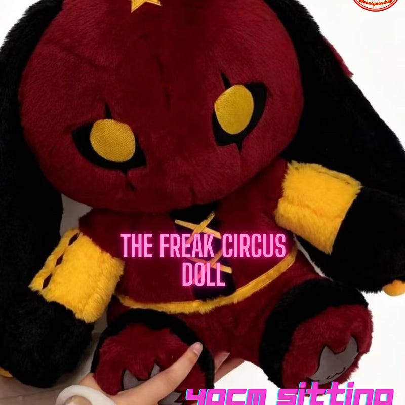 Freak Circus Pierrot Plush - Etsy