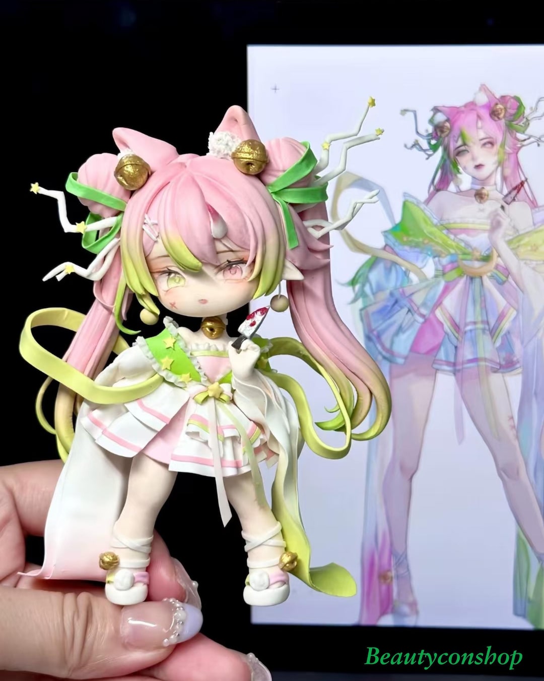 Custom Clay Figures, Game Clay Figures, Anime Clay Figures, Chibi Clay ...