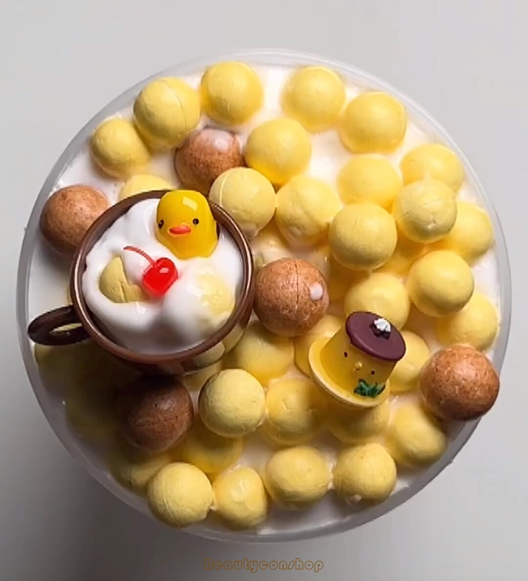 Chicken Slime, Cute Slime, Daughter Gift, Stress Relief Slime, Fluffy ...