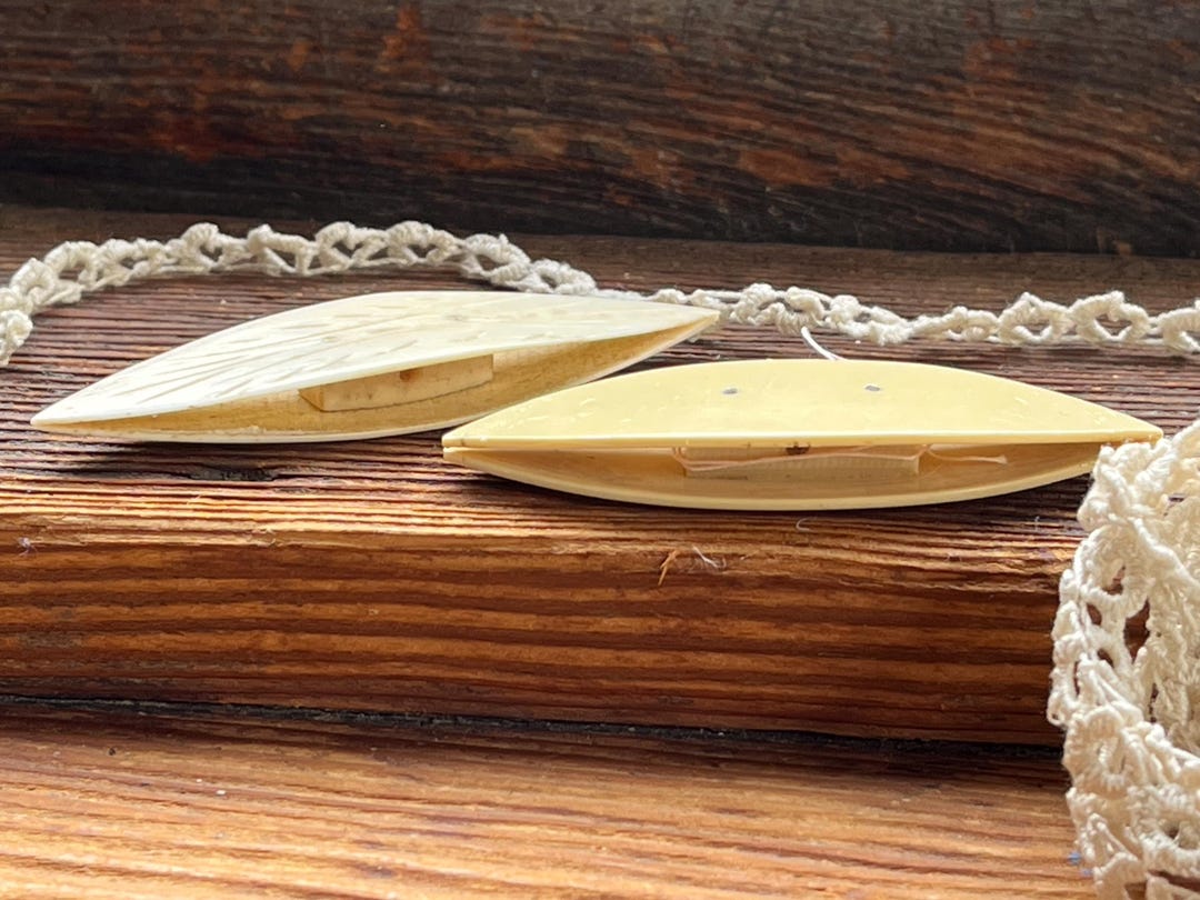 Vintage Tatting Shuttles With Two Yards Hand Tatted Lace - Etsy