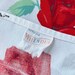Genuine Wilendur Tablecloth in the Red Royal Rose Pattern Heavy Cotton ...
