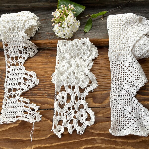 Crocheted Trim - Etsy