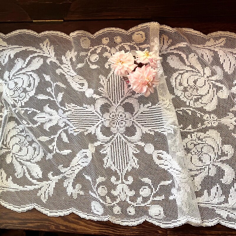 Filet Lace Linens - Etsy
