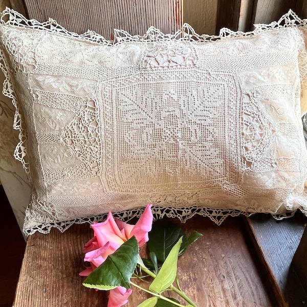 Lace Pillow Covers - Etsy