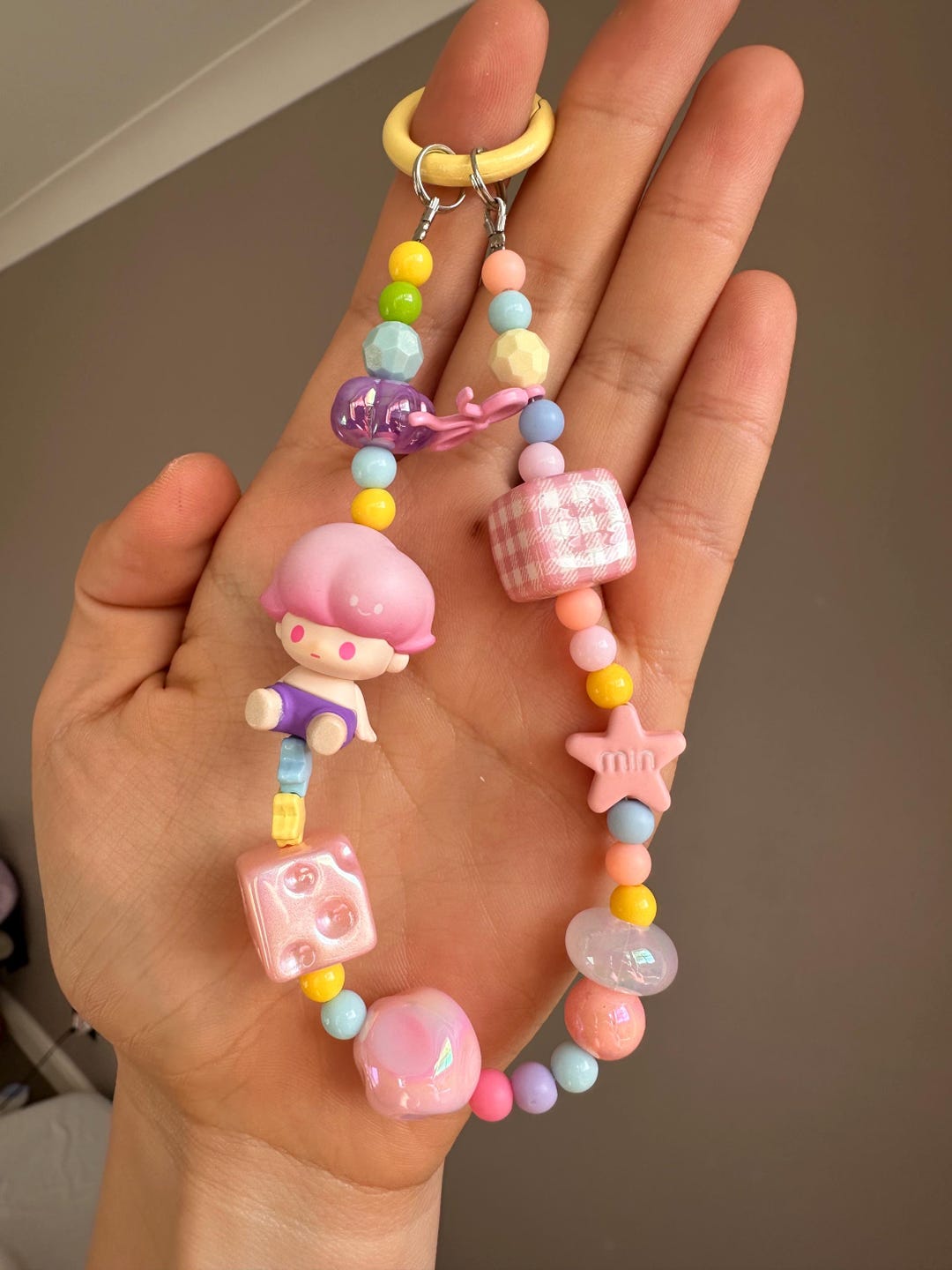 Popmart Dimoo Pop Bean Phone and Bag Charm - Etsy