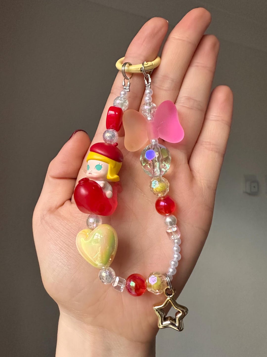 Popmart Molly Pop Bean Phone Charm and Bag Charm - Etsy