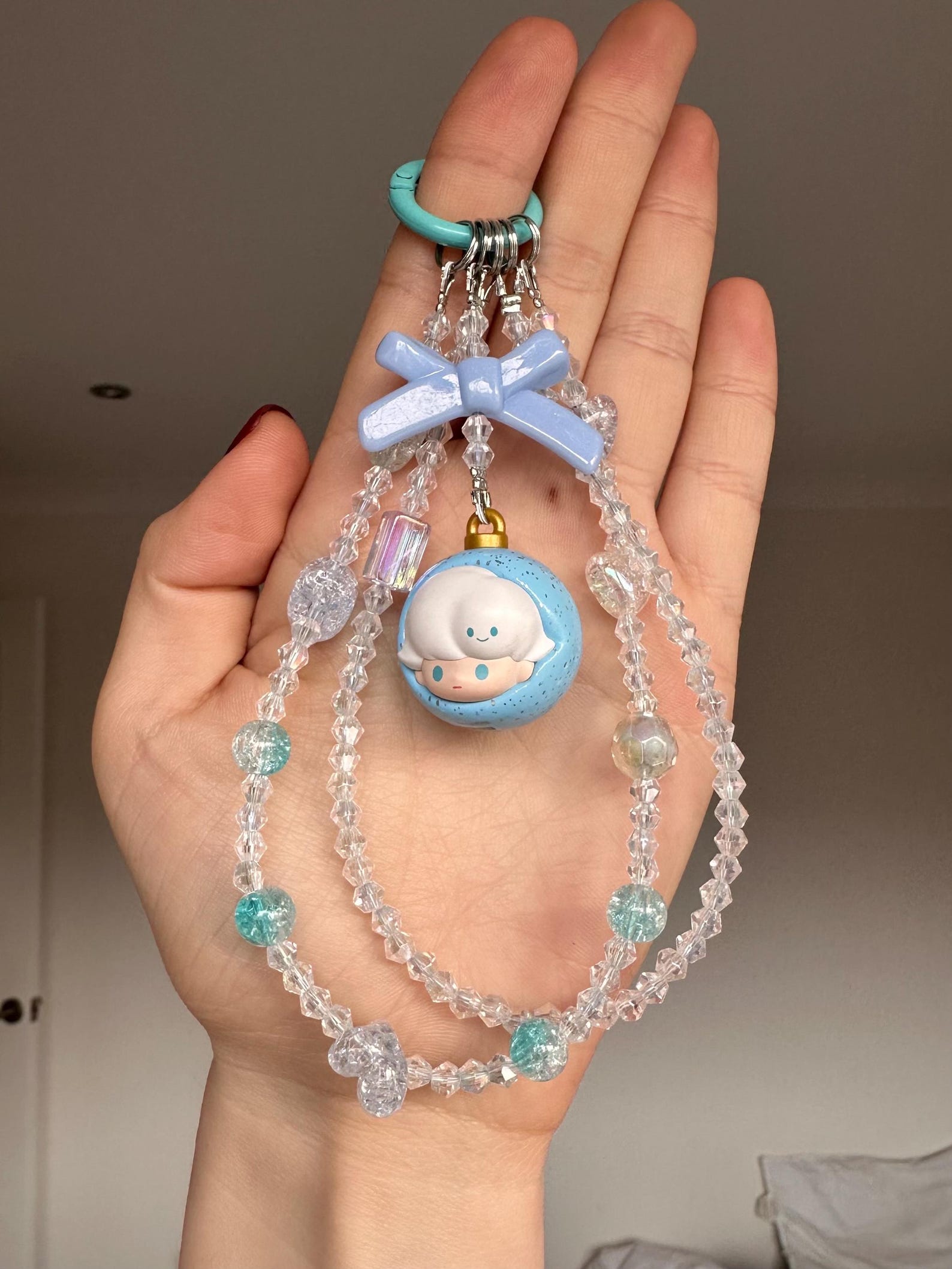 Super Cute Popmart Dimoo Authentic Pop Bean Phone Charm and Bag Charm ...