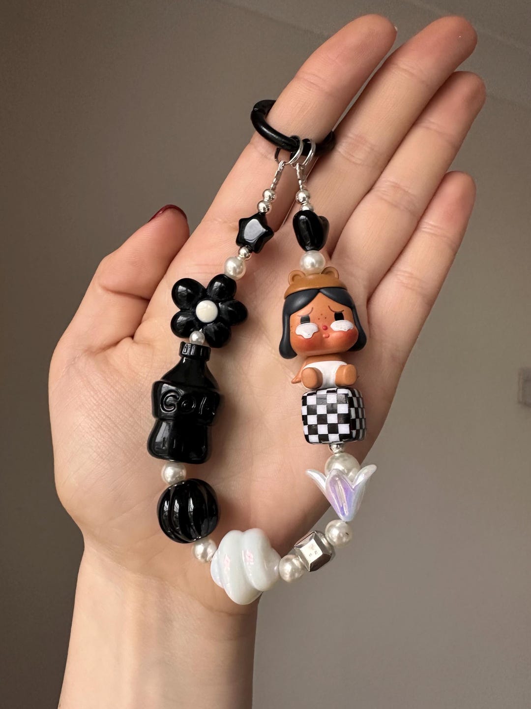 Cute Cry Baby Authentic Pop Bean Phone Charm and Bag Charm - Etsy