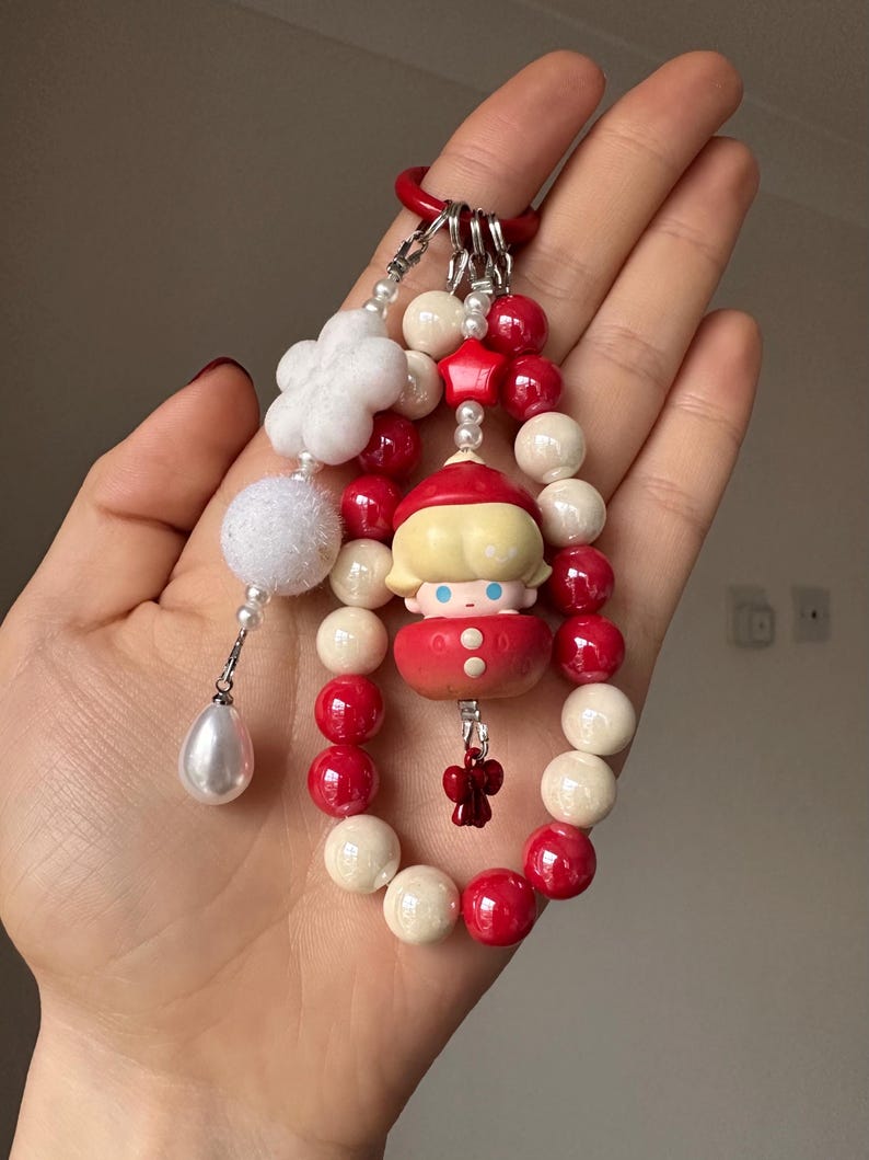 Super Cute Popmart Dimoo Pop Bean Phone Charm and Bag Charm With Three ...