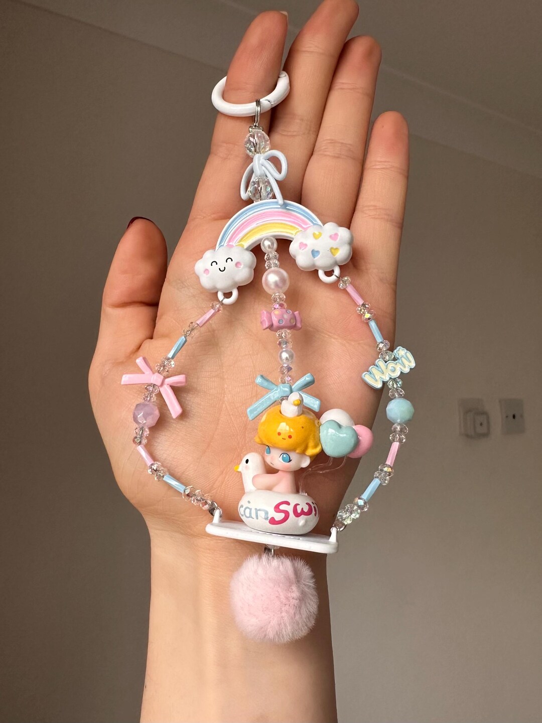 Handmade Dimoo Pop Bean Bag Charm and Hanging - Etsy