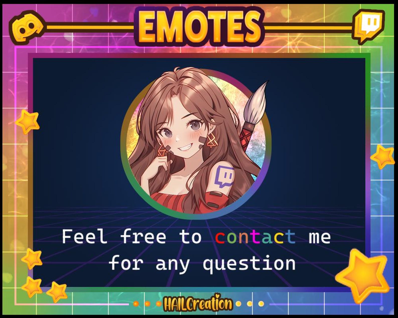 Animated Disco Emote | Party Dance Emote | Perfect for Twitch & Discord ...