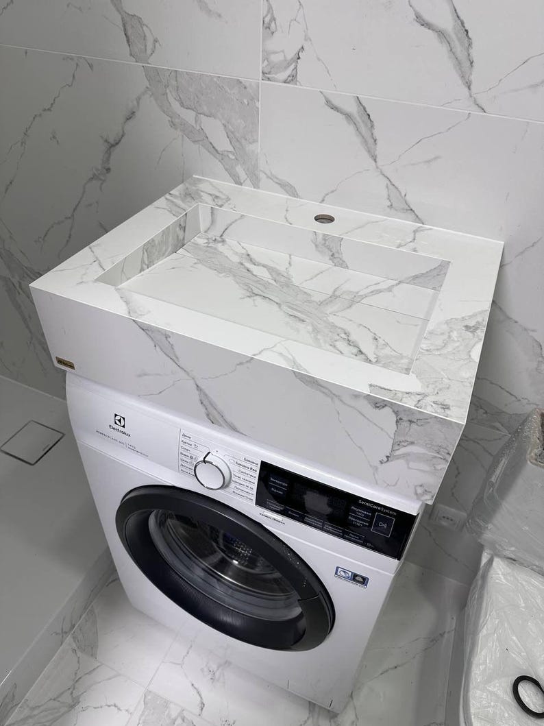 Porcelain Stoneware Sink Over Washing Machine - Etsy Australia