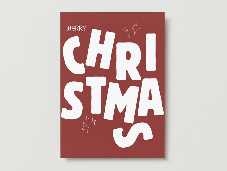 Red Custom Christmas Card Template | Editable Canva Holiday Greeting ...