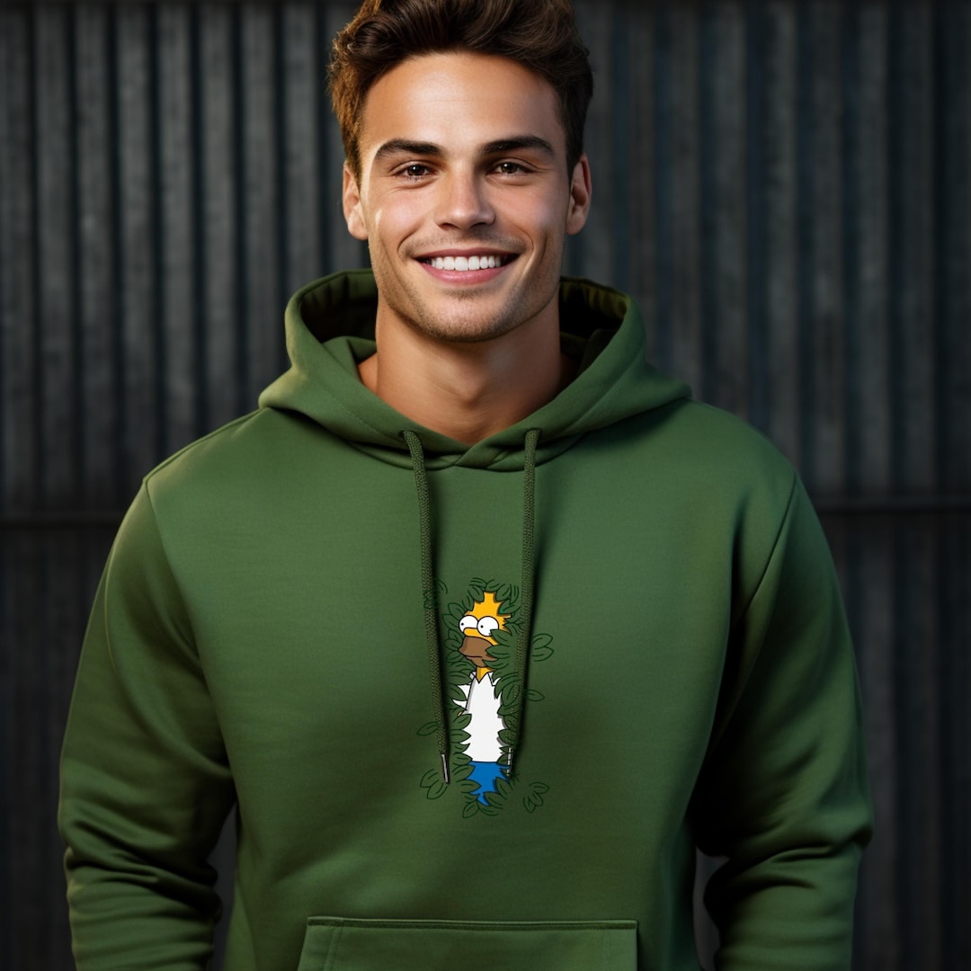 The Bush Blending Simpson Hoodie: Cozy, Quirky, and Perfectly Awkward ...