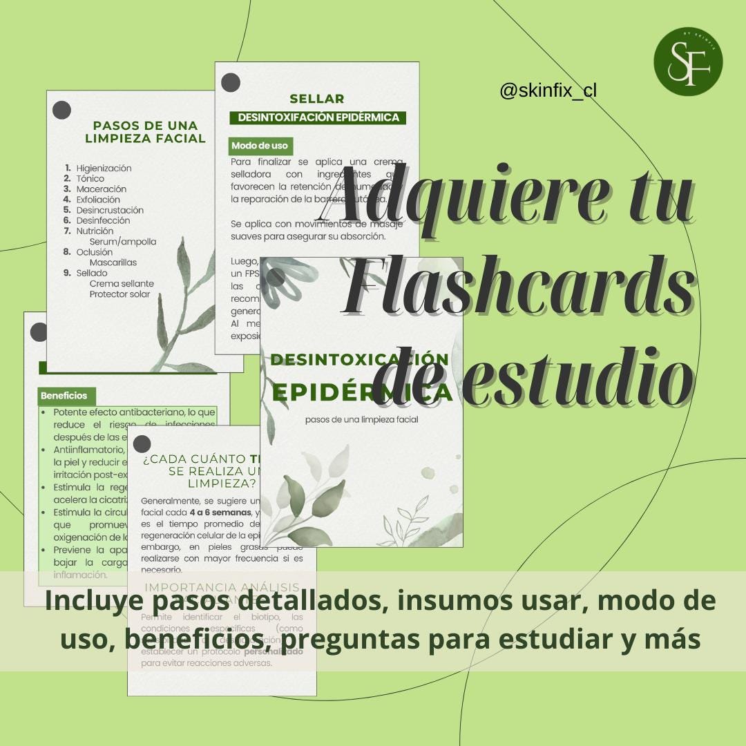Cosmetology Active Ingredients Flashcards PDF - Etsy
