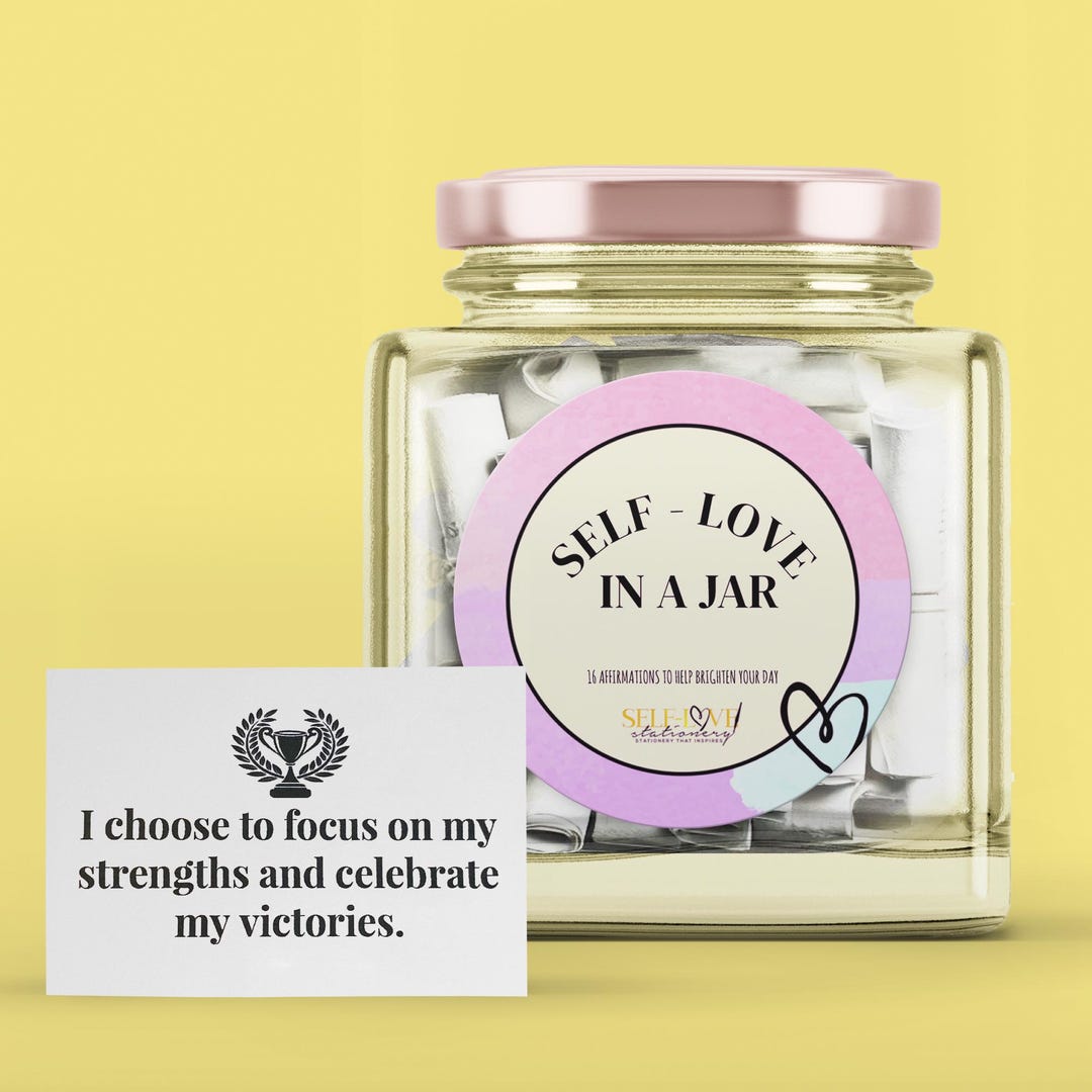 Jar of Love: Self-love Affirmation Jar | Birthday, Christmas ...