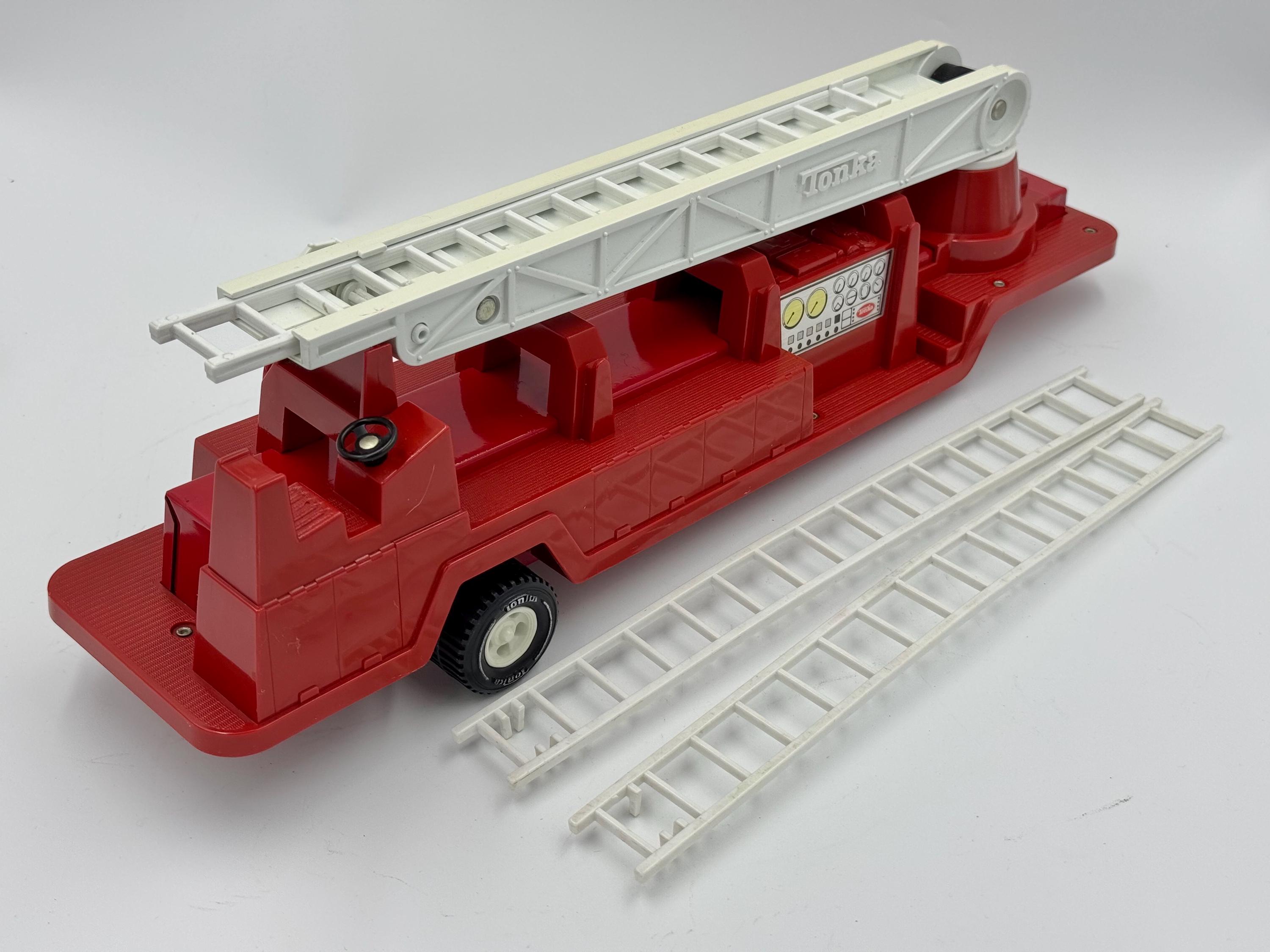 Vintage Tonka Super Thrust Fire Truck and Trailer. - Etsy