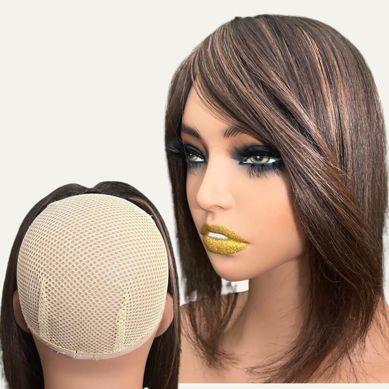 Hair Topper With Bangs - Etsy