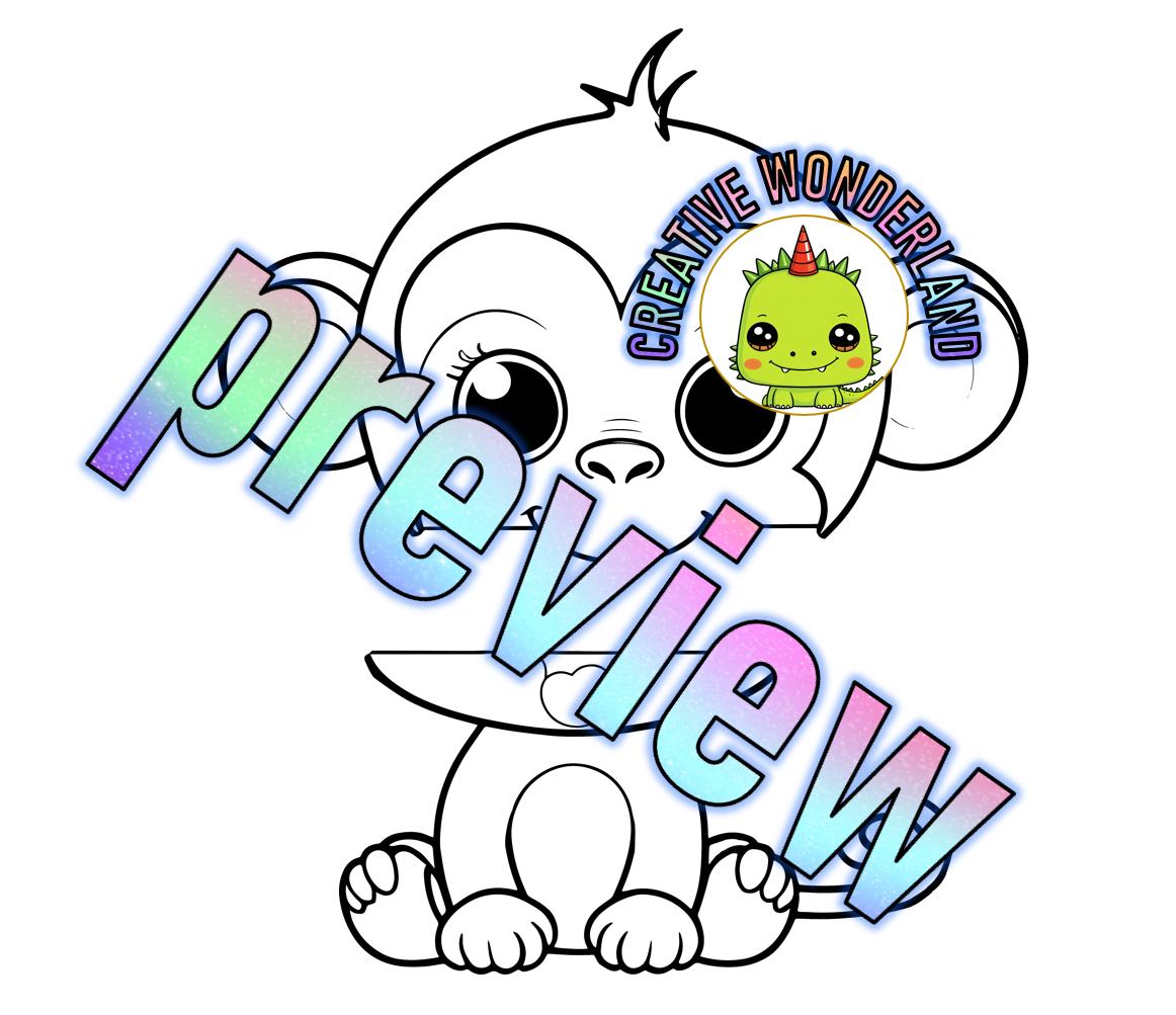 Monkey Puppet Paper Bag Craft Coloring Activity animal Puppet Activity ...