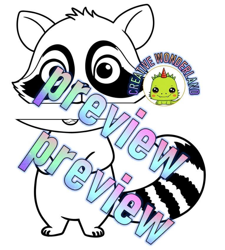 Raccoon Puppet - Paper Bag Craft -animal Puppet Activity - 4K - Etsy