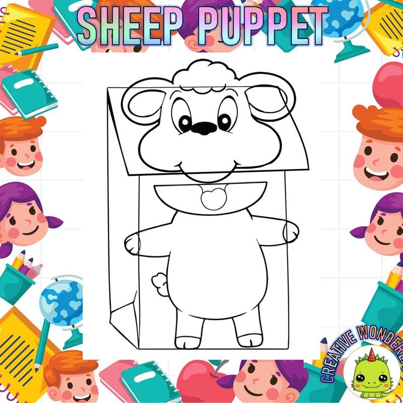 Sheep Puppet - Etsy