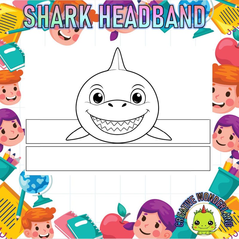 Shark Hat - Etsy