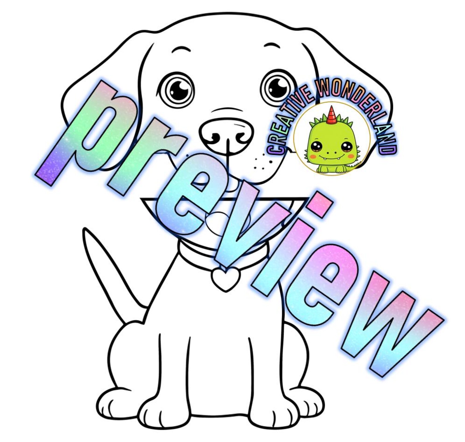 Dog Puppet - Paper Bag Craft - Coloring Activity - Animal Puppet ...