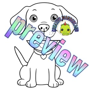 Dog Puppet - Paper Bag Craft - Coloring Activity - Animal Puppet ...