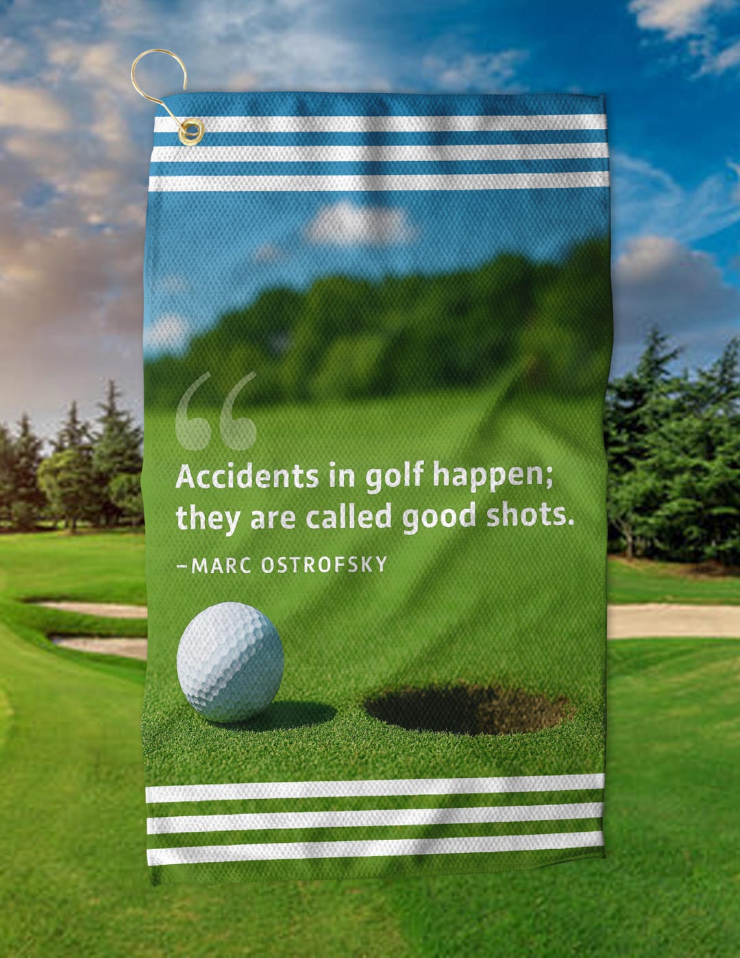 Funny Golf Towels for Golf Lovers, Sport Gifts, Unique Golf Accessories ...