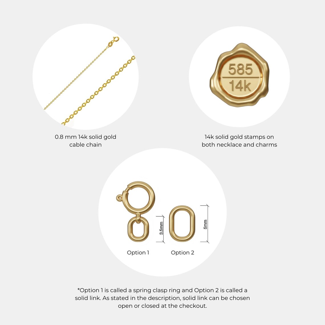 14K Solid Gold / Custom Realistic Key Charm / Keyhole / Love / Lock ...
