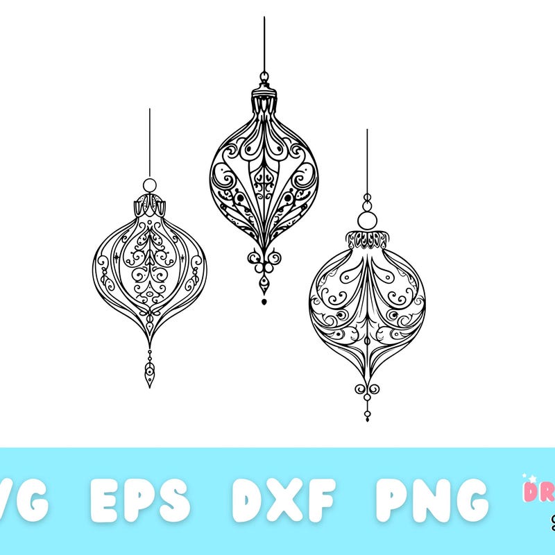 Intricate Christmas Stencil - Etsy