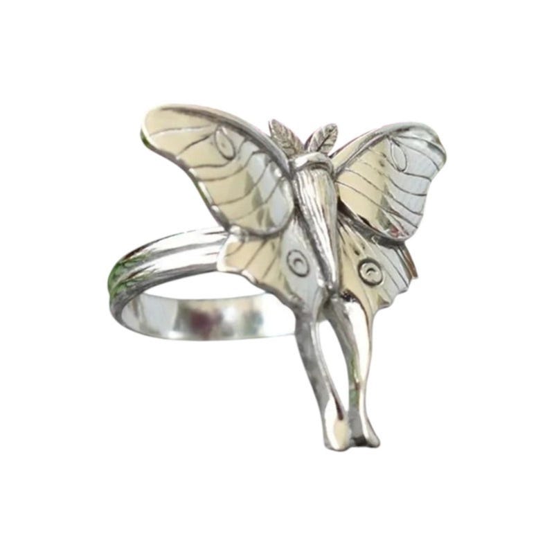 Moth Ring - Etsy