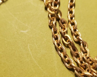 Raw Brass Chain | Etsy