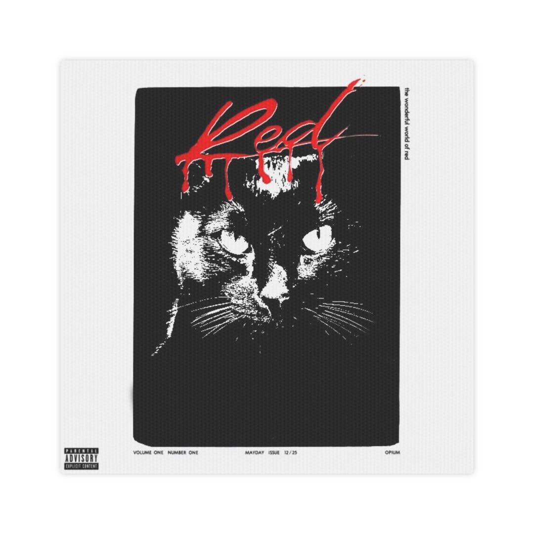 Playboi Kitty Whole Lotta Cats, Cat Album Cover Parody, Cute Cat Wall ...