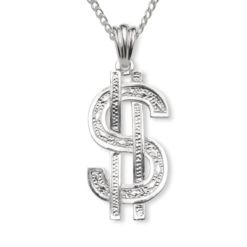 Dollar Sign Necklace - Etsy