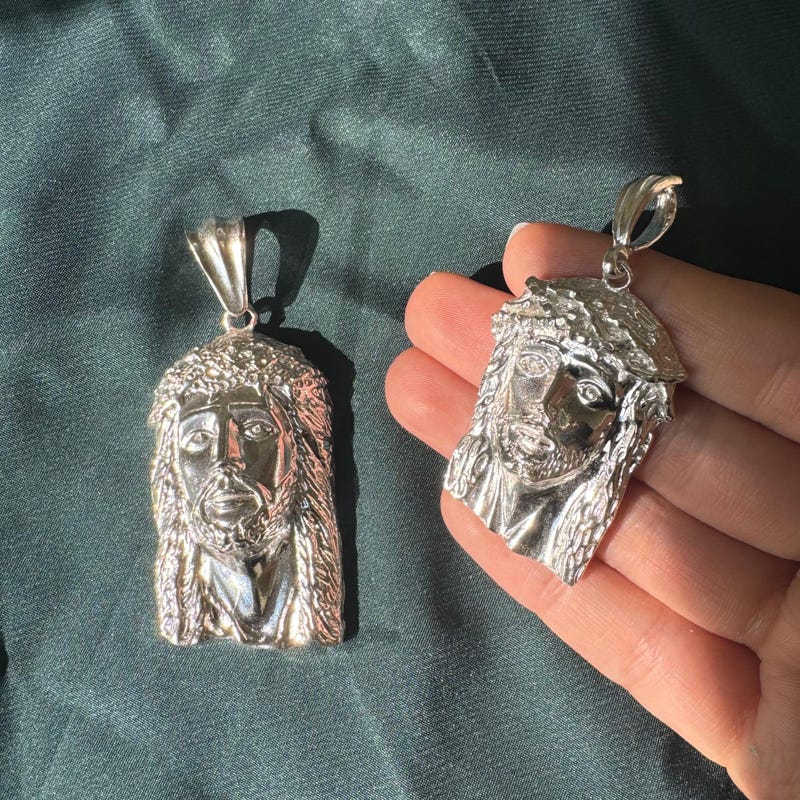 Jesus Piece Chain - Etsy