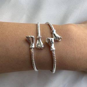 Fist .925 Sterling Silver West Indian Bangles, Bangle Set, Caribbean ...