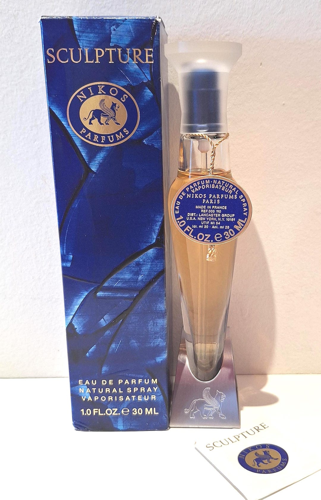 Sculpture" Nikos Eau De Parfum Para Mujer 30 Ml 1 Fl.oz . Nuevo En Su ...