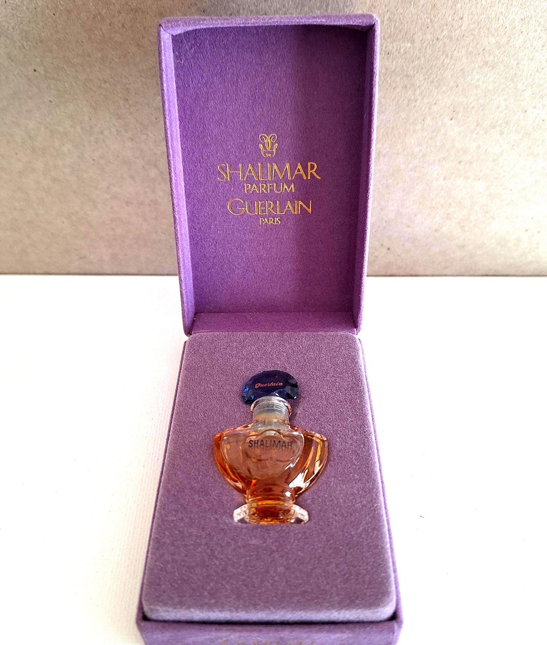 Vintage Guerlain Shalimar Perfume Miniature – 2ml, Original Box - Etsy