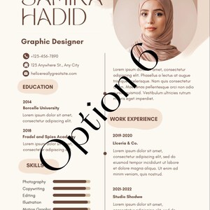 Resume Templates - Etsy