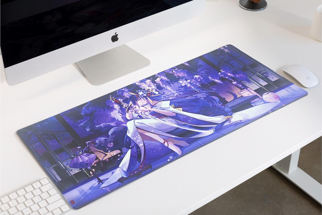 Raiden Shogun Mousepad Genshin Impact Fanmade - Etsy