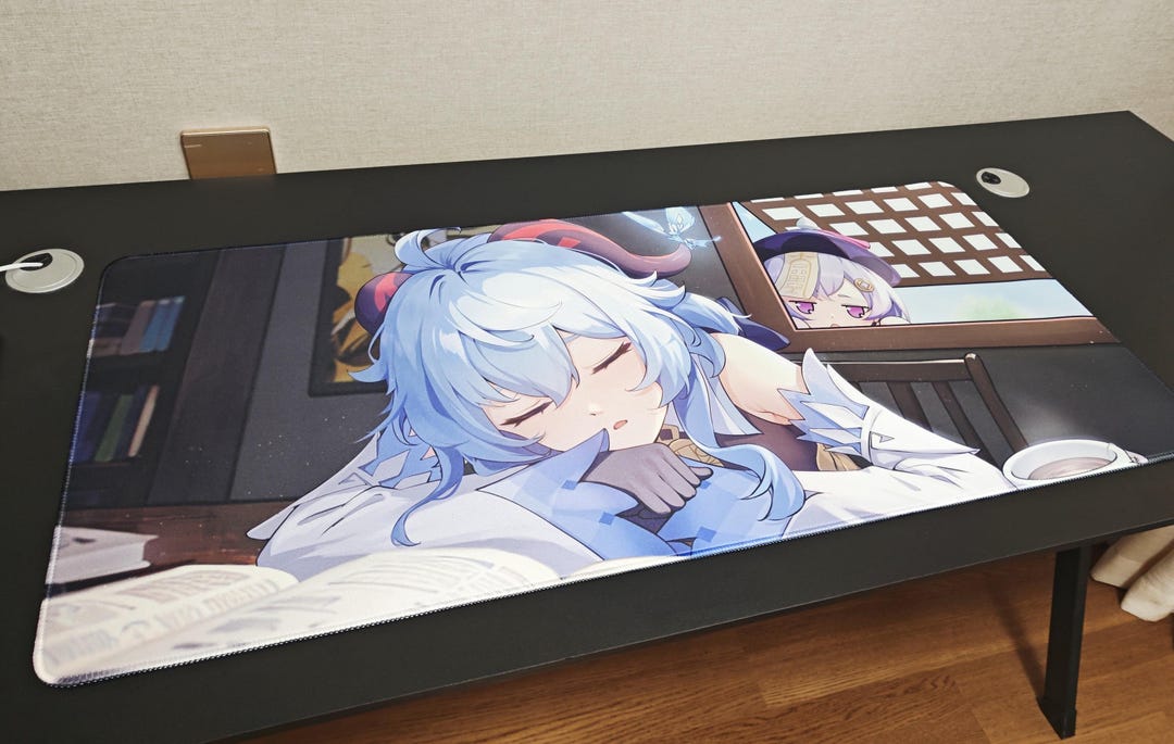 Large Ganyu Mousepad Genshin Impact Fanmade - Etsy