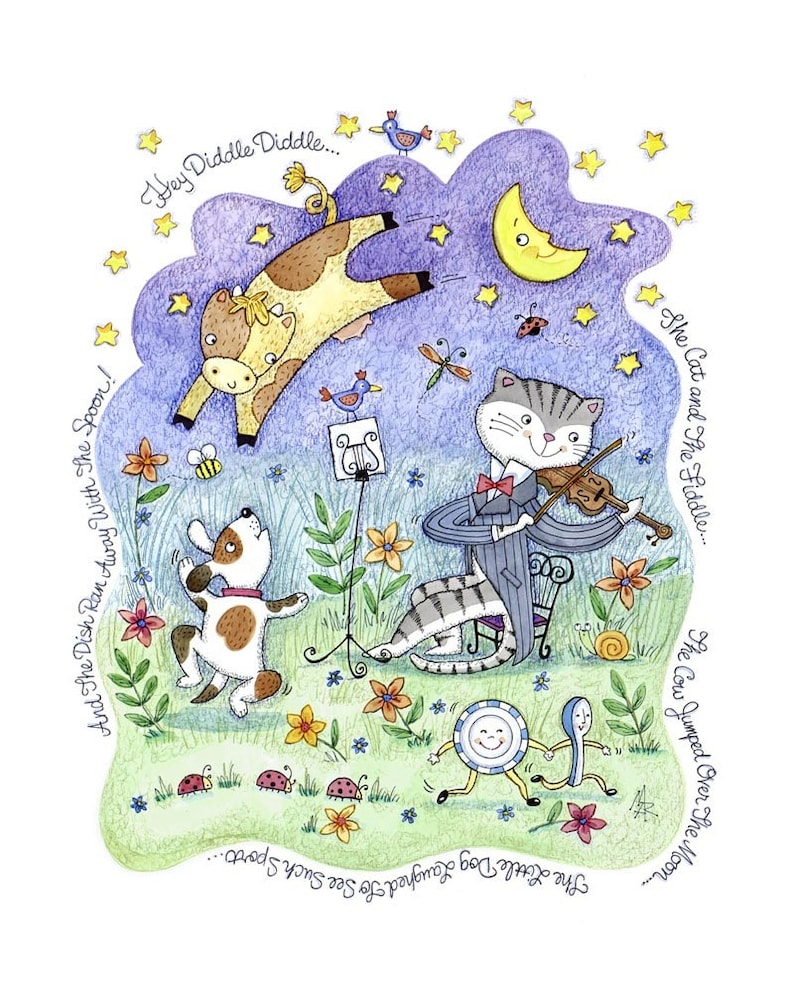 Hey Diddle, Diddle... - Etsy